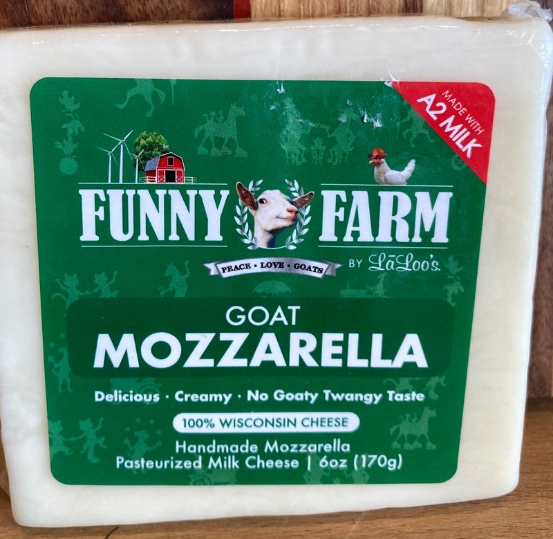 Goat Mozzarella - Funny Farm by LaLoo's – St. Kilian's Cheese Shop